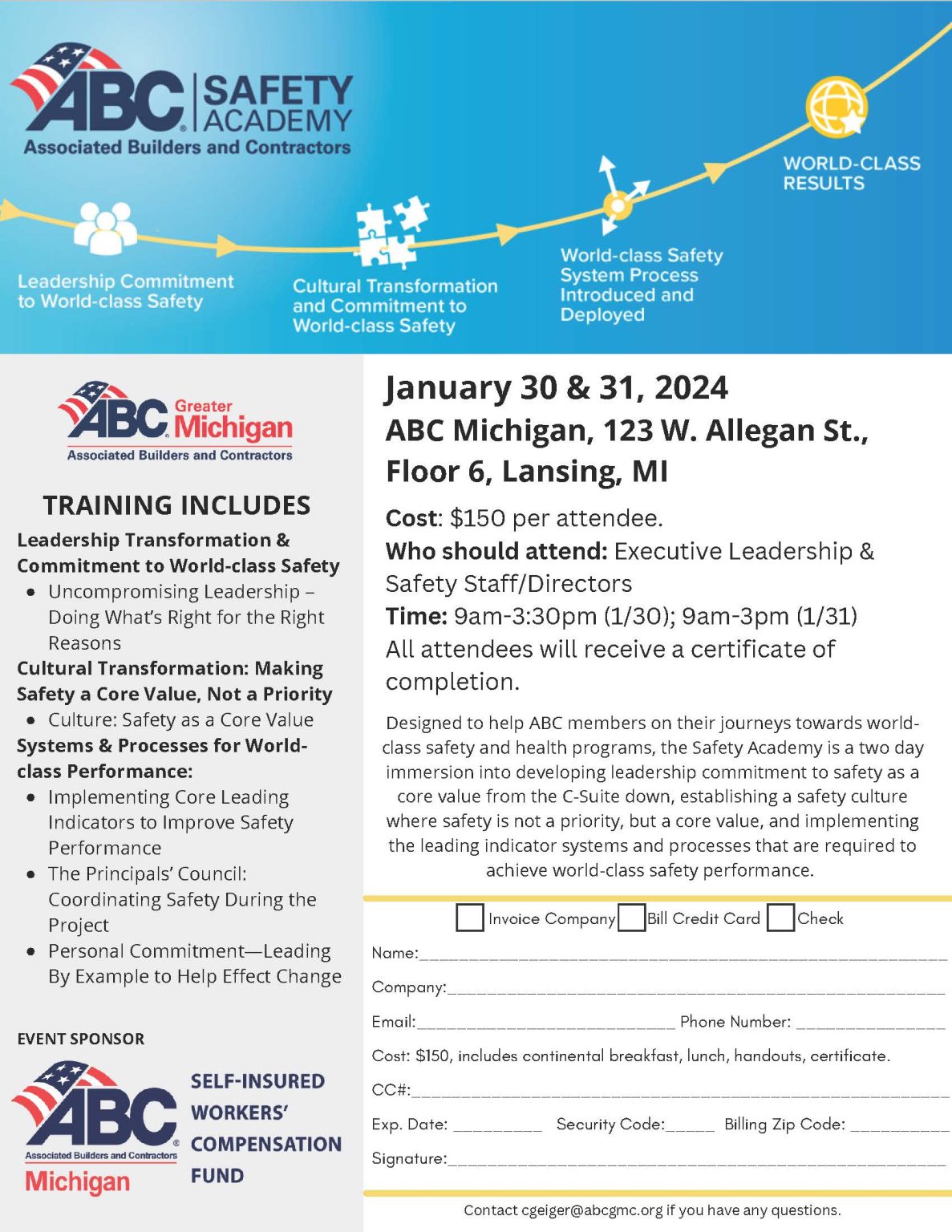 ABC Safety Academy | ABC Greater MI Chapter