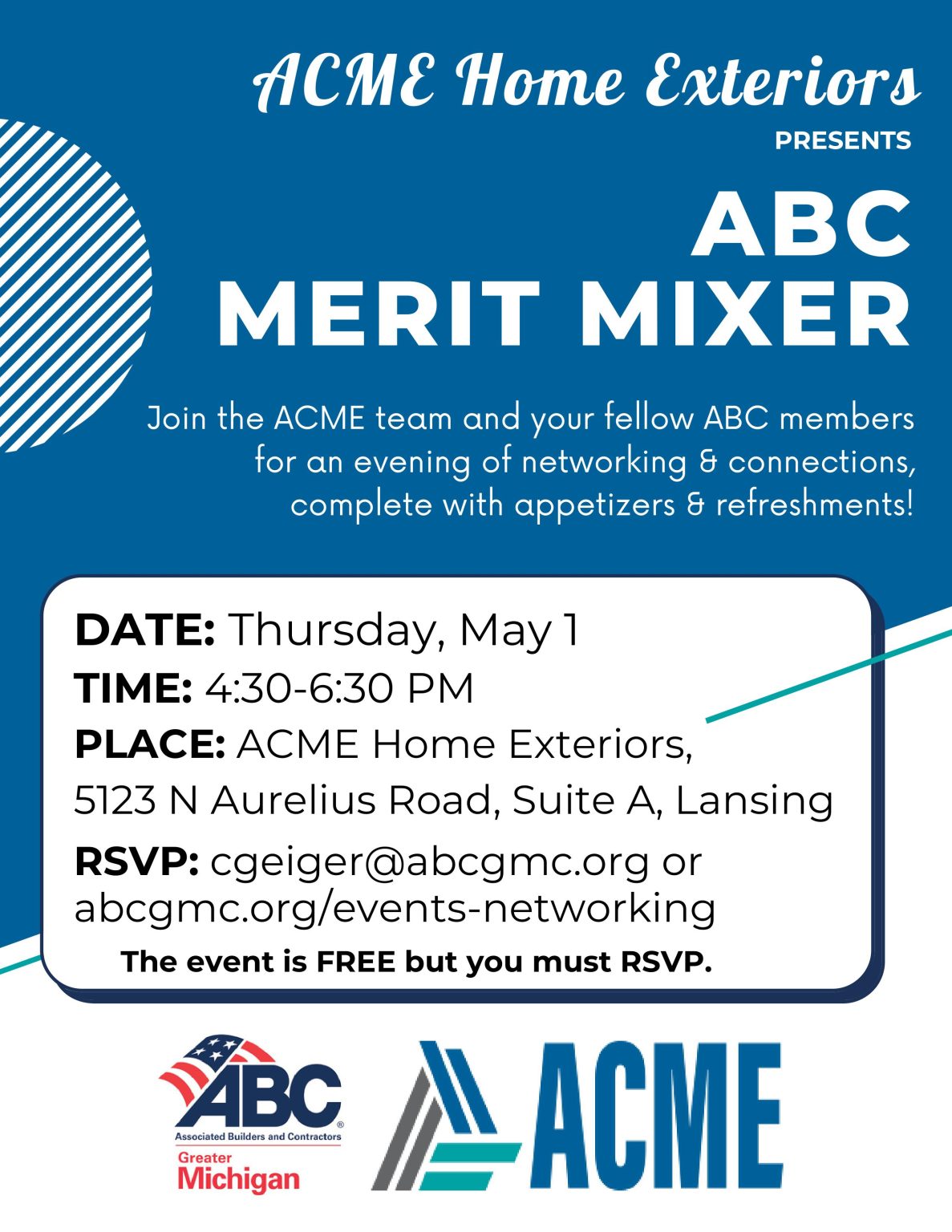 ABC Merit Mixer | ABC Greater MI Chapter